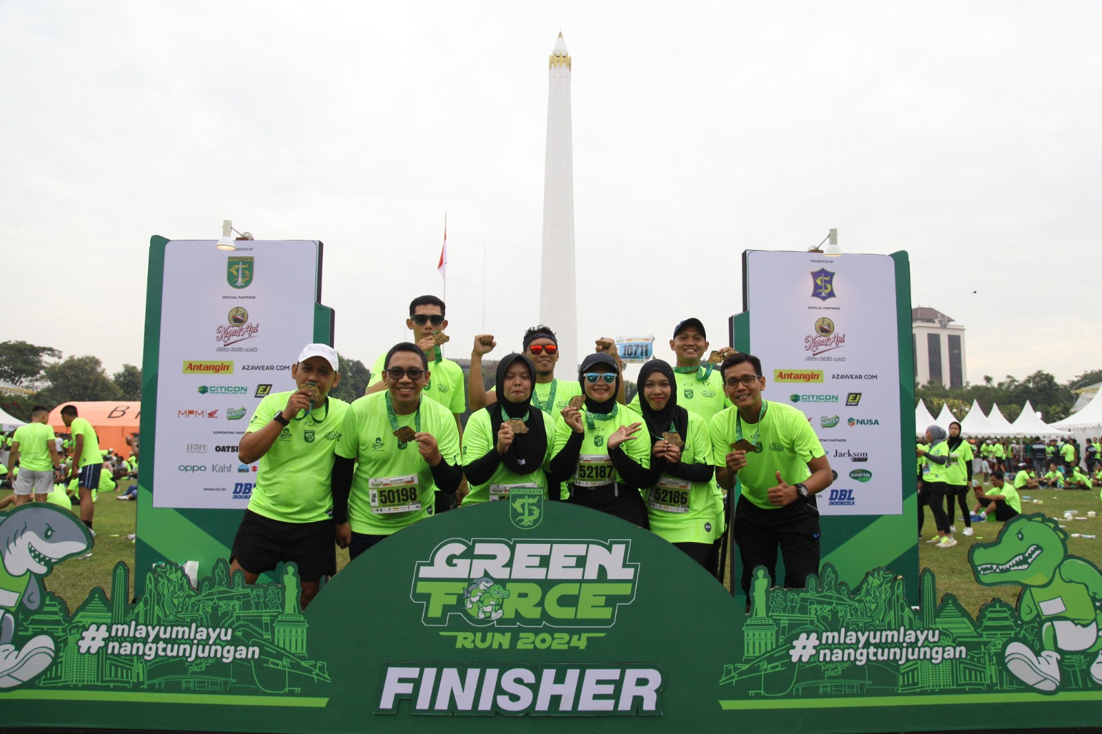 Ada Banyak Kegiatan Seru di Race Pack Collection Green Force Run 2025 ...