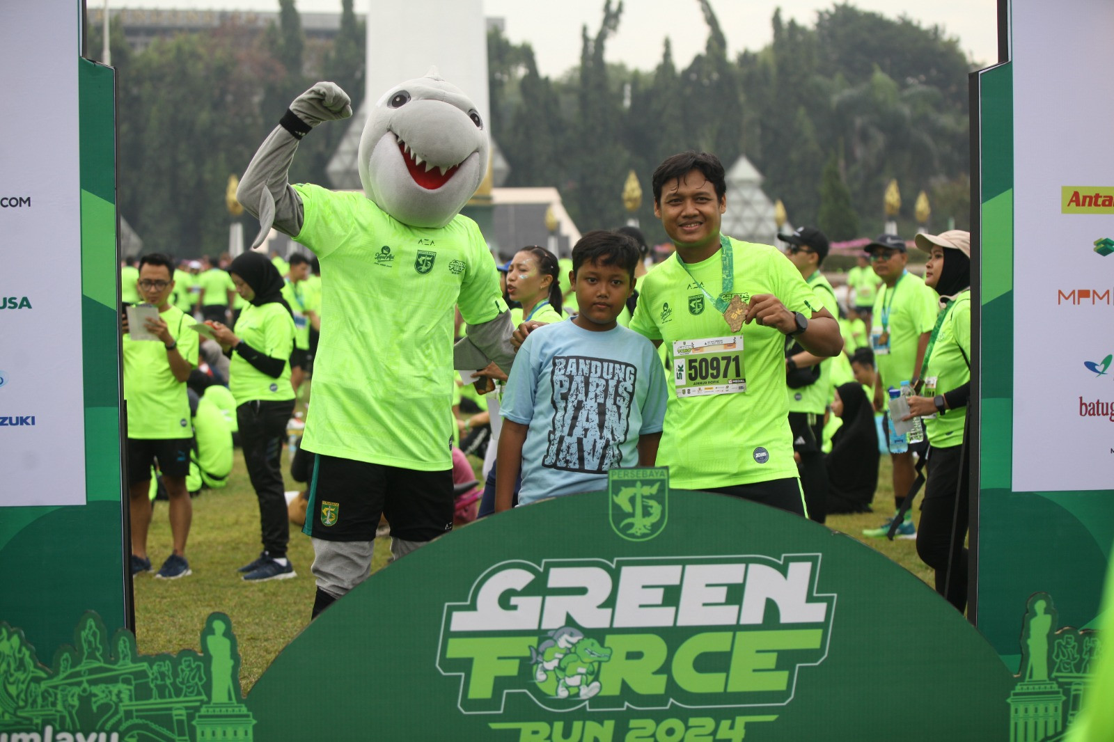 Ini Kegiatan Seru di Race Pack Collection Green Force Run 2025 Hari ...