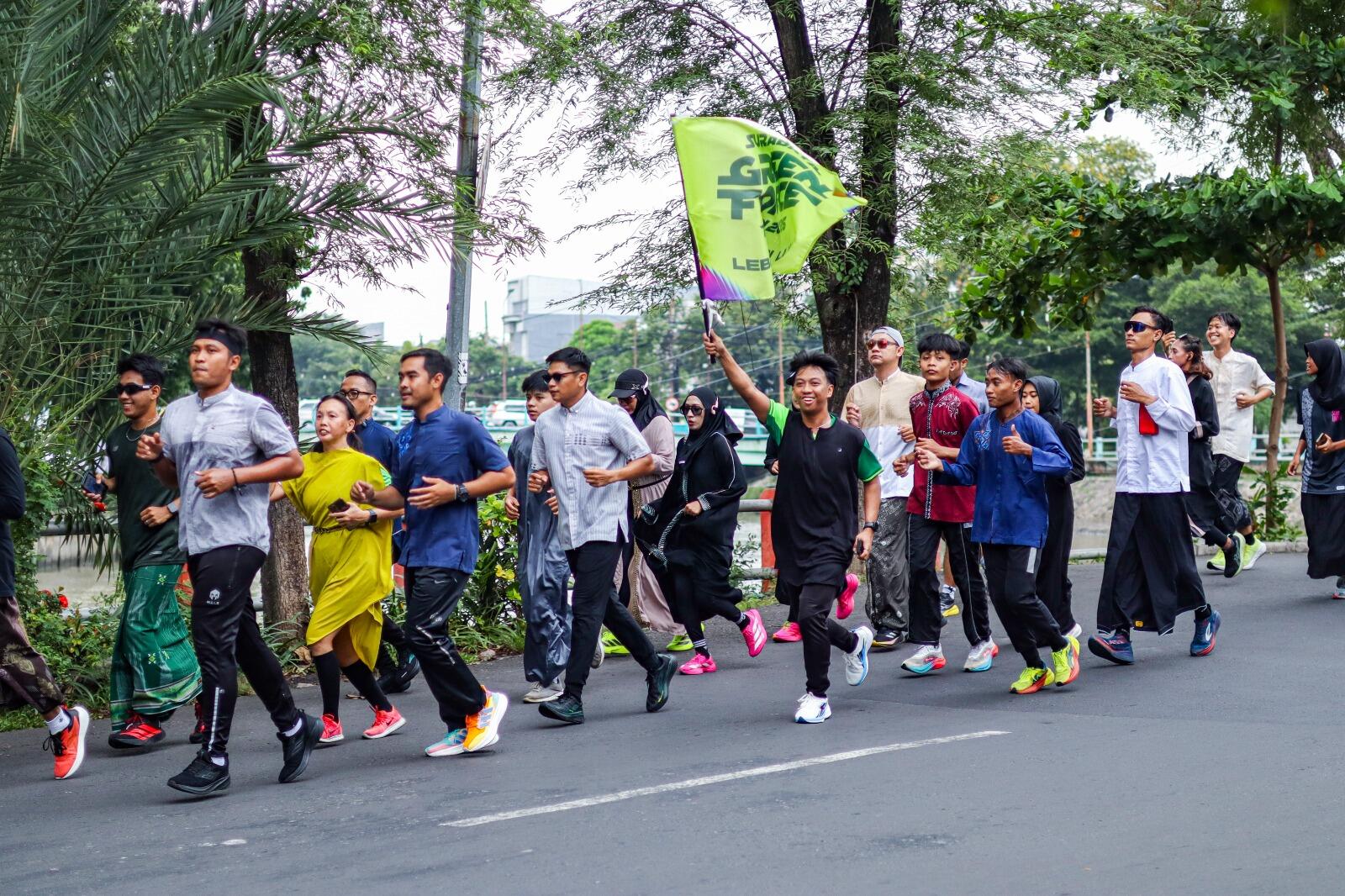 Ngabuburun Awali Rangkaian Surabaya Green Force Run 2026 - Green Force Run